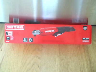NEW CRAFTSMAN 20-volt Max Variable Speed 3/8-in Drive Cordless Ratchet ...