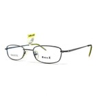 Retro 24 SILVER Eyeglasses Frames Rectangular Full Rim 49-19-135 | eBay