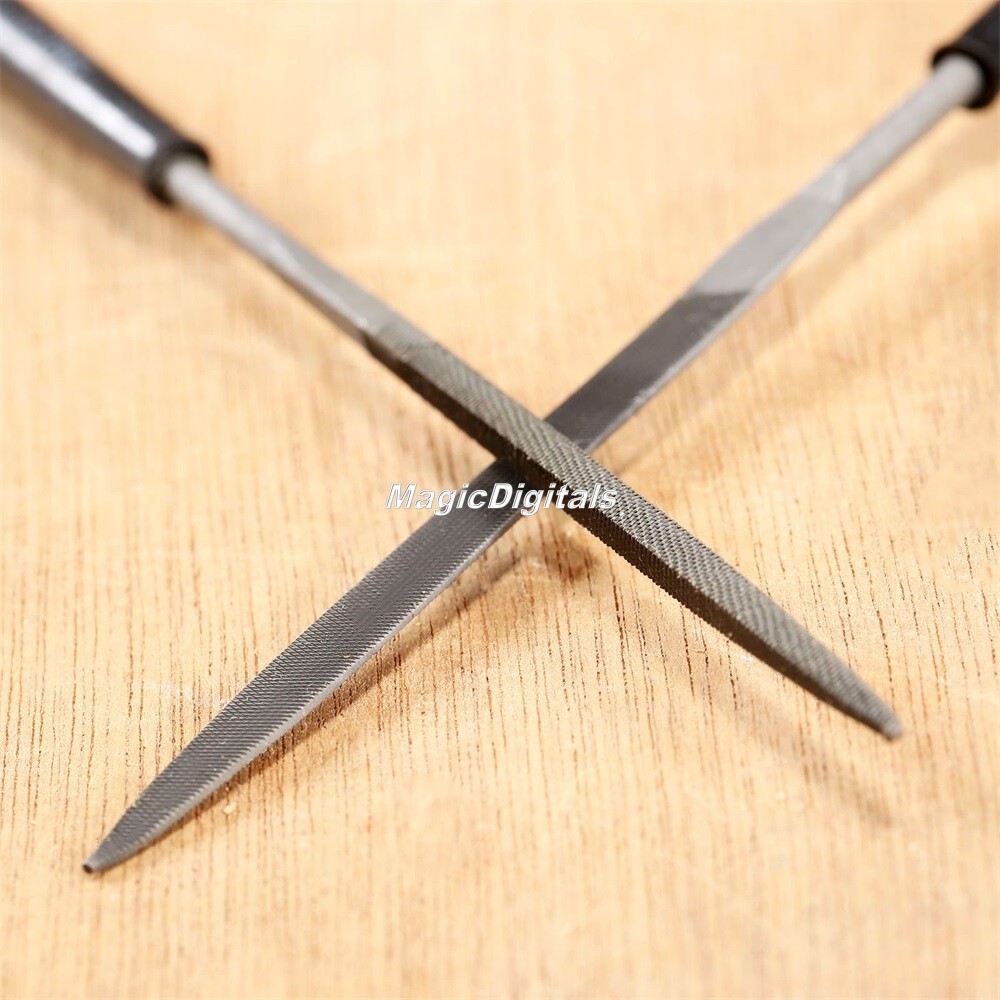 5Pcs Practical Mini Diamond Needle File Set Sharpening 3*140*5mm Model ...