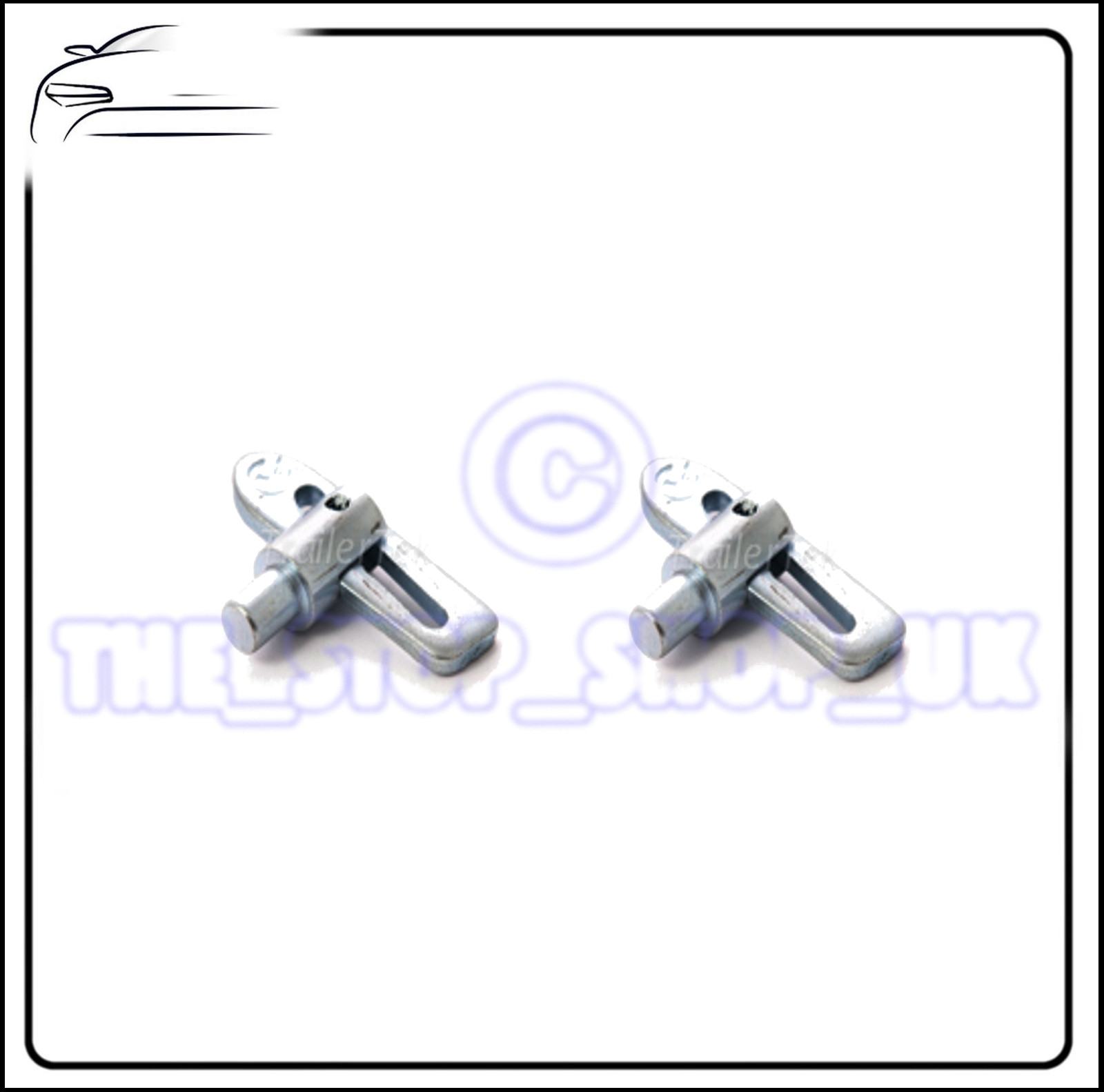 Tractor TRAILER TAIL GATE DROP PIN ANTILOOSE PIN WELD ON 1/4" TWIN PACK ...