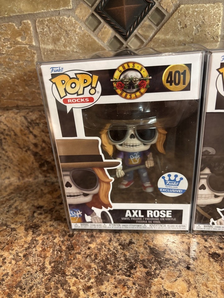 Funko Pop! Guns N Roses Skeleton Axl Rose 401 Slash 402 Duff 403 ...