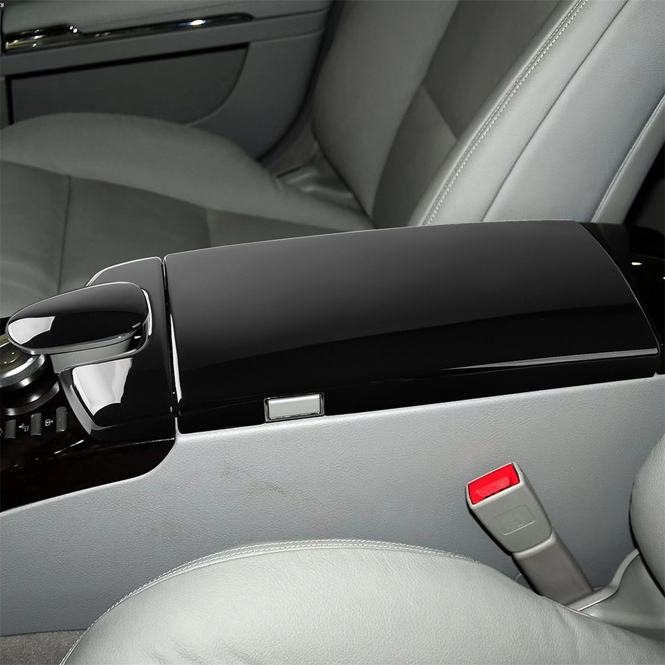 Car Panel Cover Interior Parts Bright Black For Benz S-Class 2008-2013 ...