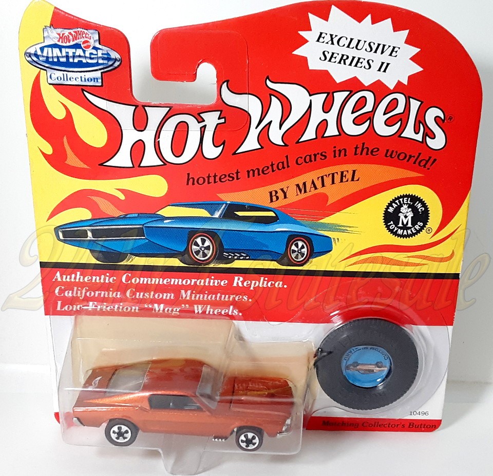 HOT WHEELS VINTAGE 25th Annniversary BRONZE OPEN HOOD CUSTOM MUSTANG +3 ...
