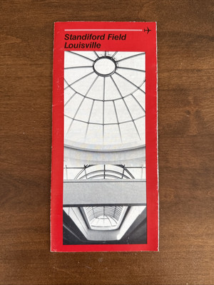 Louisville Standiford Field Airport Brochure - Late 1980's or Early ...