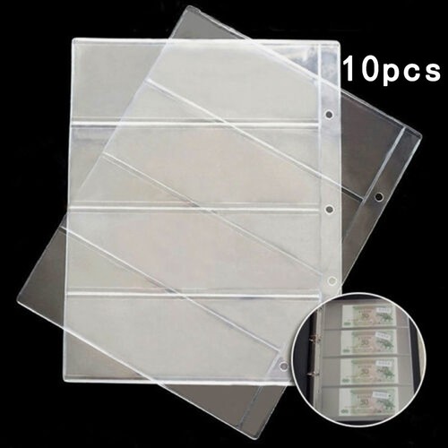 Transparent Banknotes Album Paper Money Currency Collection Storage ...