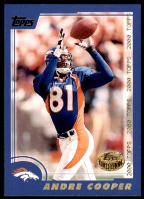 2000 TOPPS COLLECTION ANDRE COOPER DENVER BRONCOS #178 | eBay