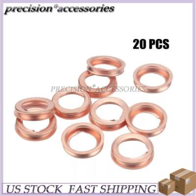 20X Fit For Nissan Infiniti Metal Oil Drain Plug Crush Washer Gasket ...