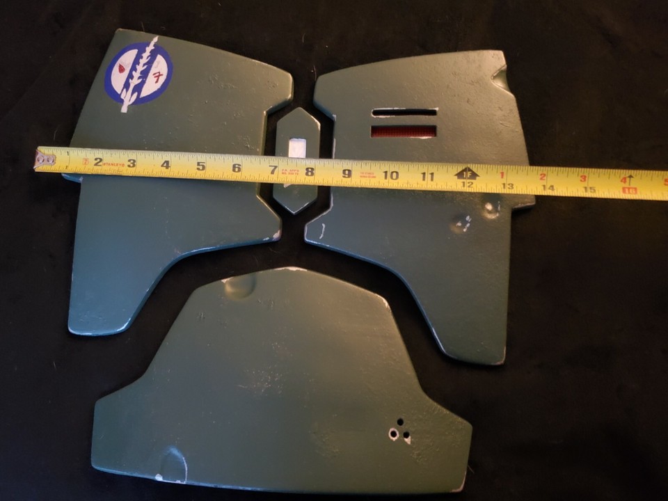Boba Fett Chest Plate Kit 3D Printed Cosplay Armor | eBay