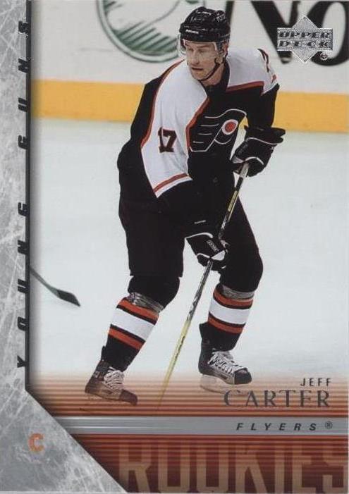 2005-06 Upper Deck - Young Guns Jeff Carter #444 (RC) for sale online ...