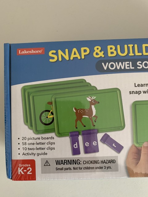 Lakeshore Snap and Build Sight Words for sale online | eBay