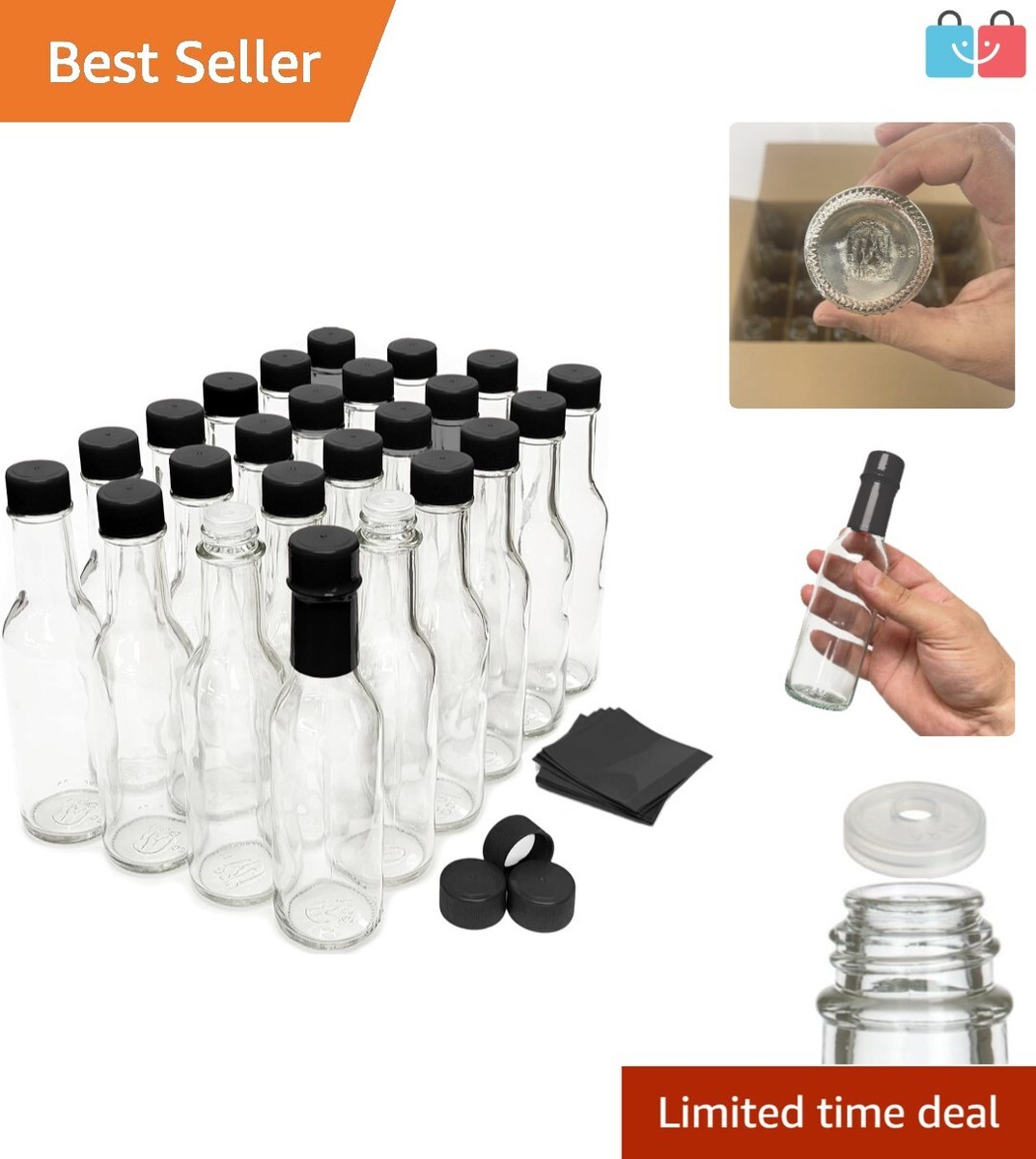 Woozy Bottles Burbell 200 Pcs Dripper Insert Orifice Reducers Hot ...
