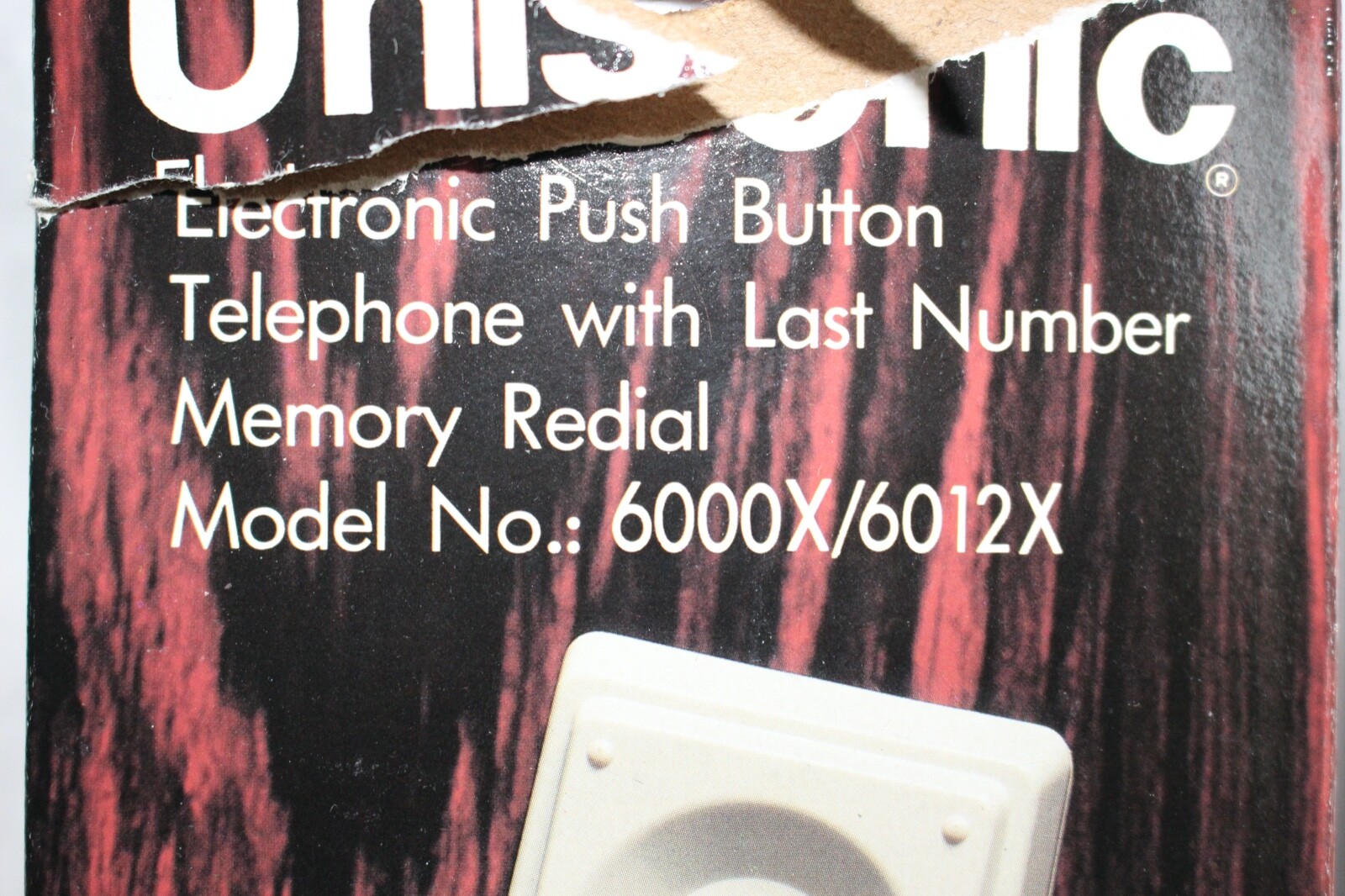 NIB Unisonic Phone w/Wall Mount - Model 6000X/6012X | eBay