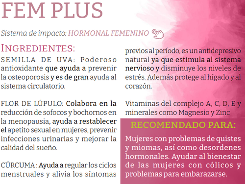 Omnilife Fem Plus Dietary Supplement Helps Support Healthy Hormonal ...