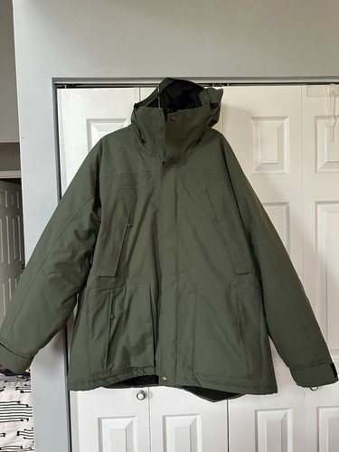 Duluth Trading Whaleback Mens Insulated Parka Jacket Waterproof Winter ...