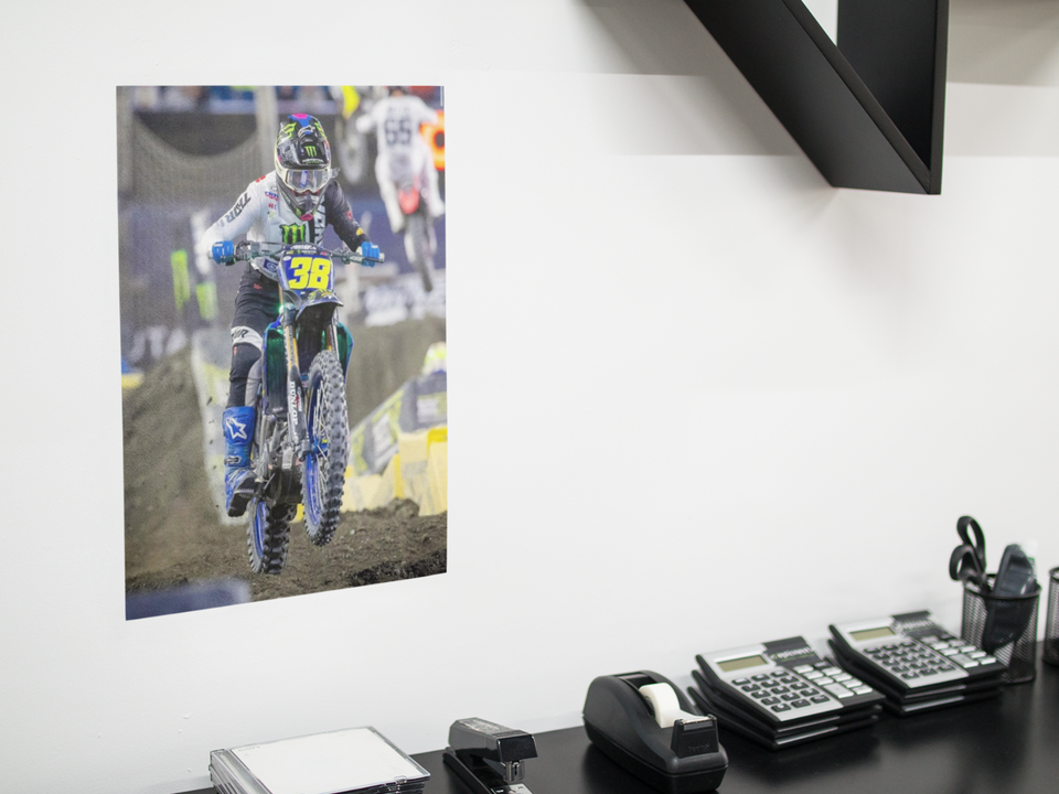 Haiden Deegan Supercross Racing Wall Vinyl Decal Poster (Removable ...