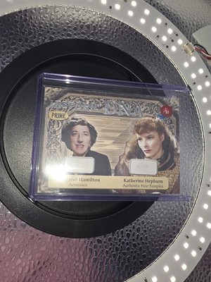 Katherine Hepburn DNA Historic Autograph Company Card Margaret Hamilton ...