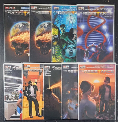 RESISTANCE #1 (Cover A & B) 2 3 (A & B) 4 5 6 & FCBD #1 JMS AWA 2020 ...