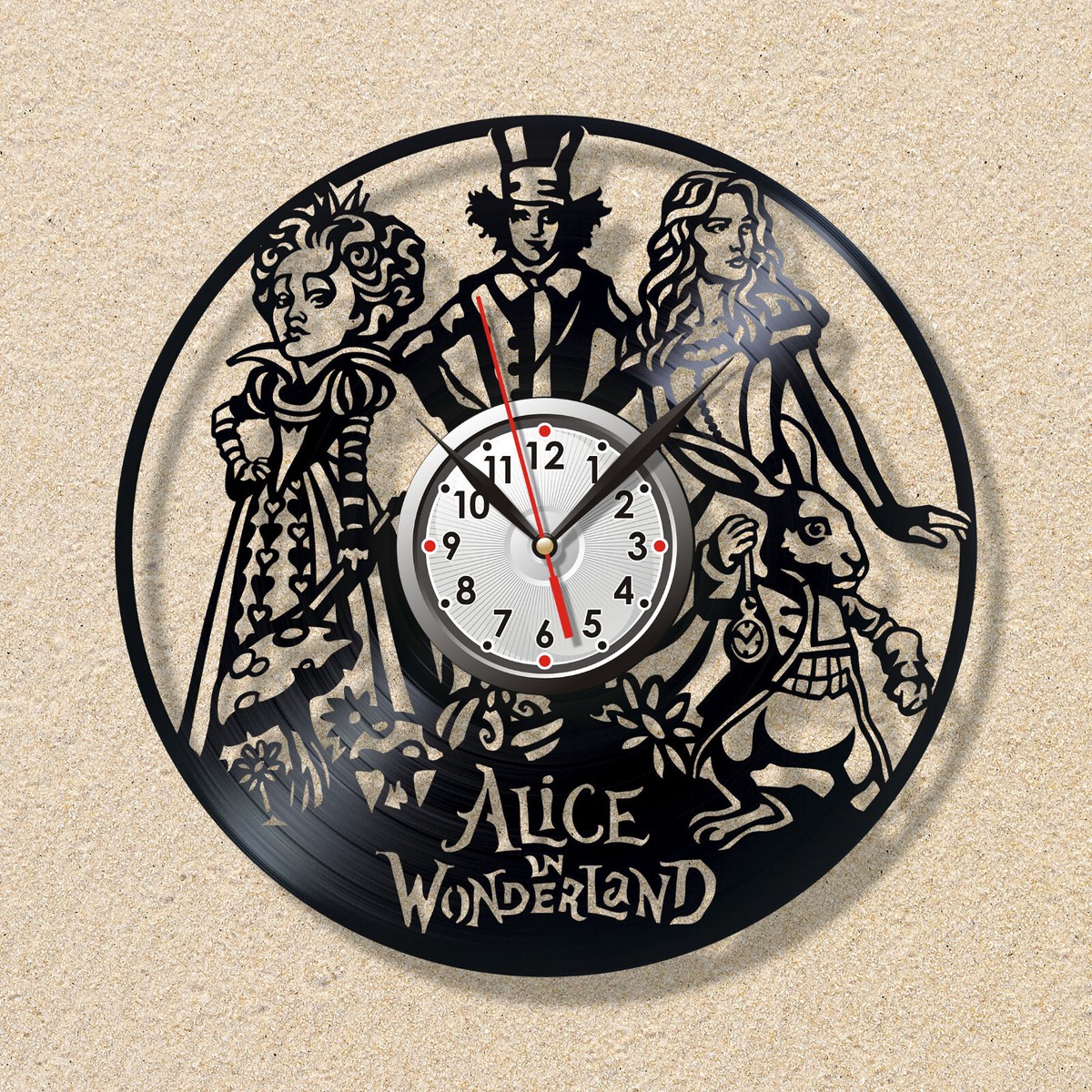 Alice In Wonderland Clock Drawing