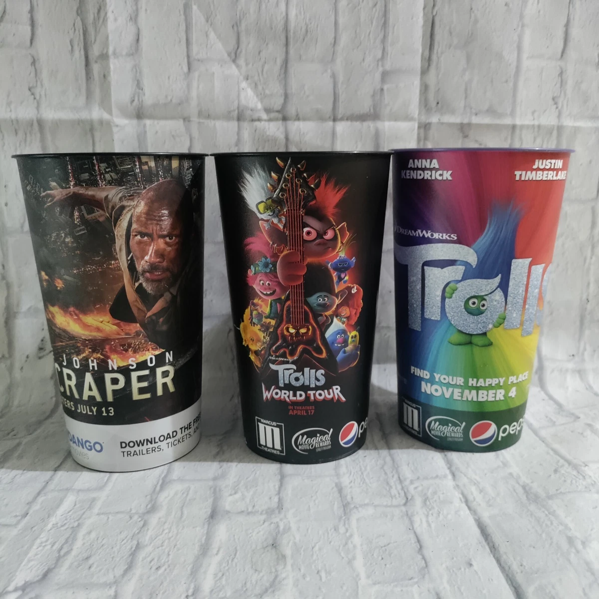 Movie Theater Drink Cups