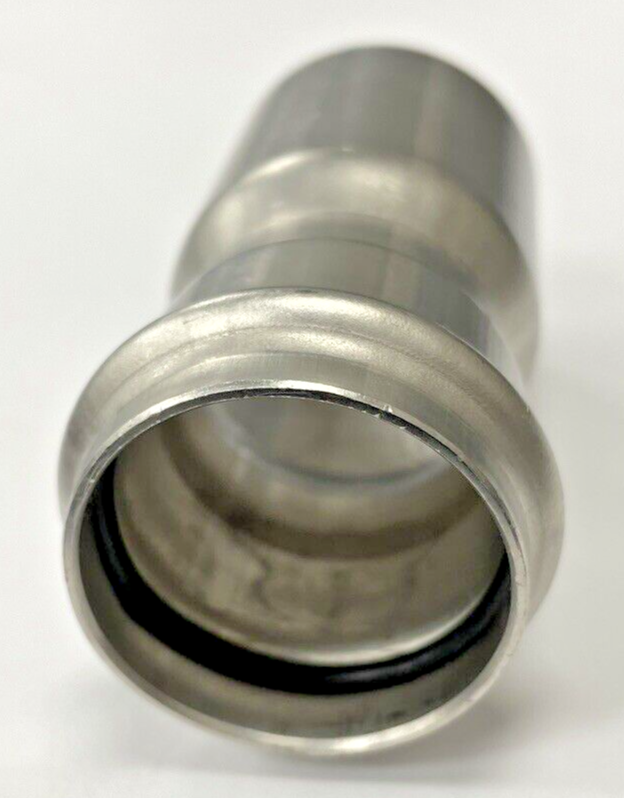 ProPress 80205 1-1/2" CTS x 1-1/4" Press 316 Stainless Reducer w/ EPDM ...