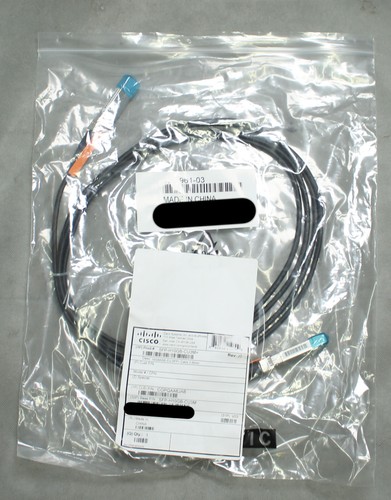 Lotto Di 5 Cisco 37-0961-03 SFP-H10GB-CU3M 3M Passive Rame Twinax Cable ...
