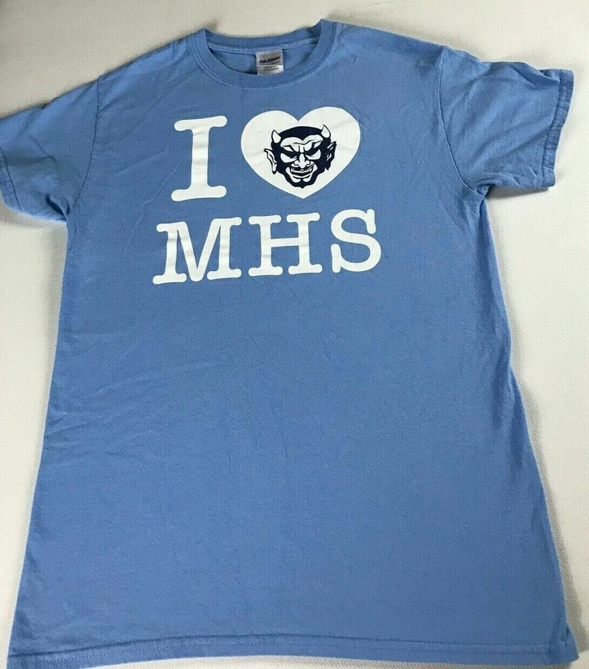 Baby Blue Devil Marietta Logo