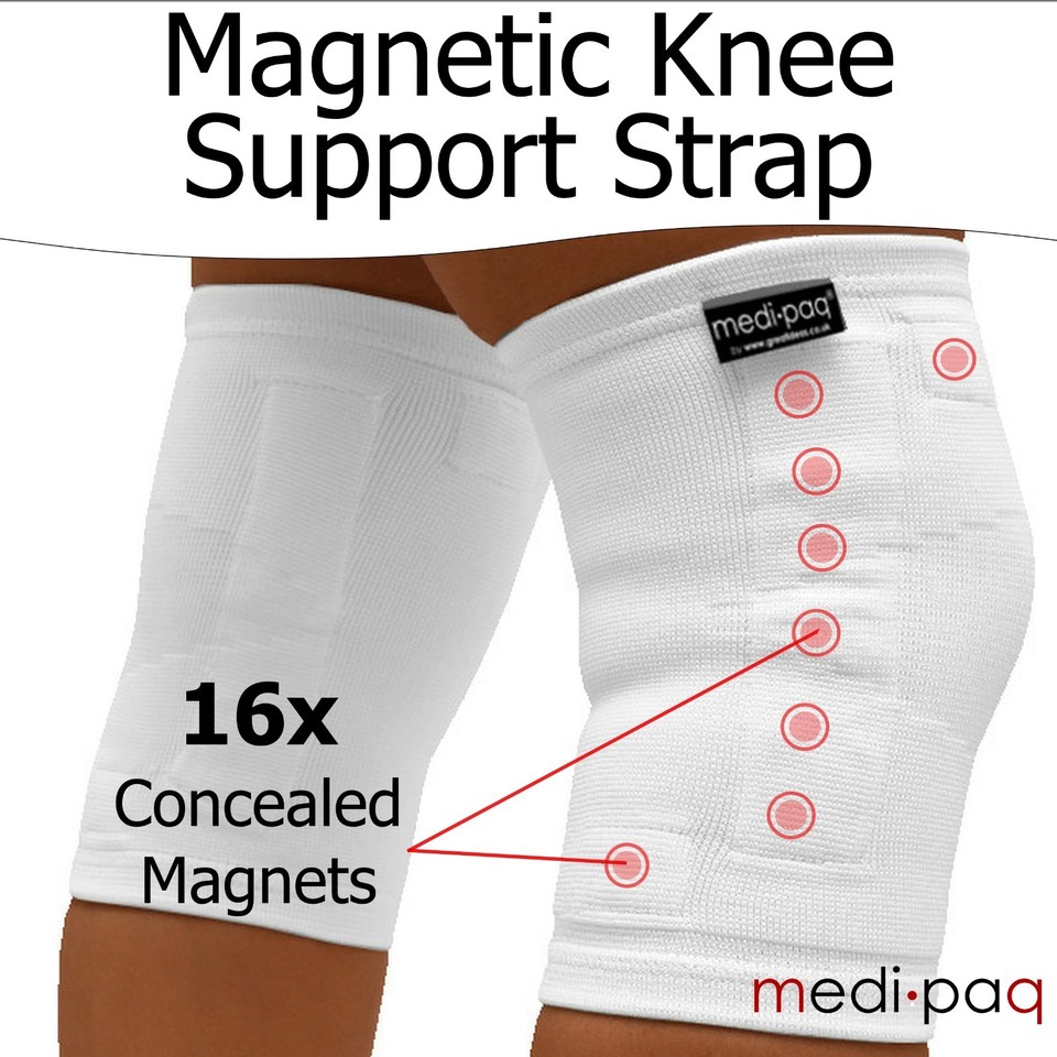 Knee Support Arthritis Brace Magnetic Hinged Sleeve Compression Pain ...