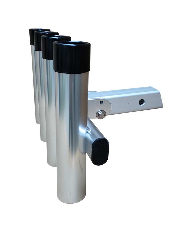 Brocraft Hitch Mount 4 Pole Rod Holder/Hitch Fishing Rod Holder/Truck ...