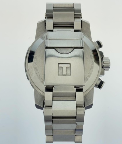 Tissot T125617A Chronograph Super Sports Watch Men's Black 50mm Swiss ...