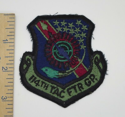 US AIR FORCE 114th TACTICAL FIGHTER GROUP PATCH Original Vintage USAF ...