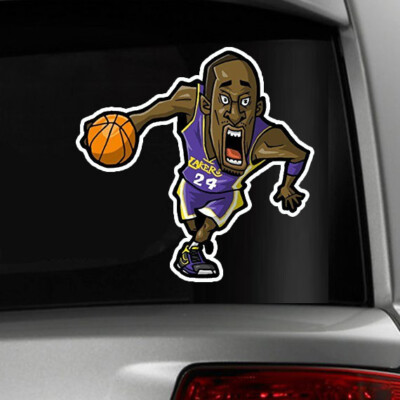 Kobe Bryant Lakers Black Mamba Car Decal Indoor/Outdoor - large 11 inch ...