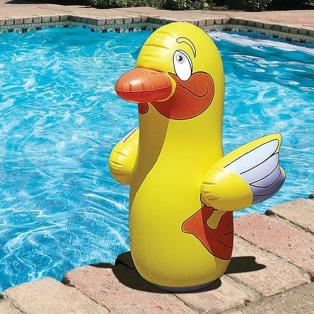 Poolmaster Easy Rider Biker Duck Pool Raft for sale online | eBay
