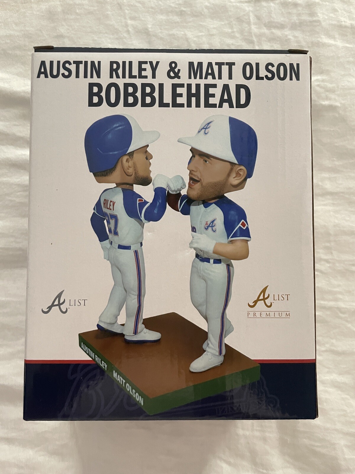 Austin Riley Matt Olson A List Bobblehead Atlanta Braves | eBay
