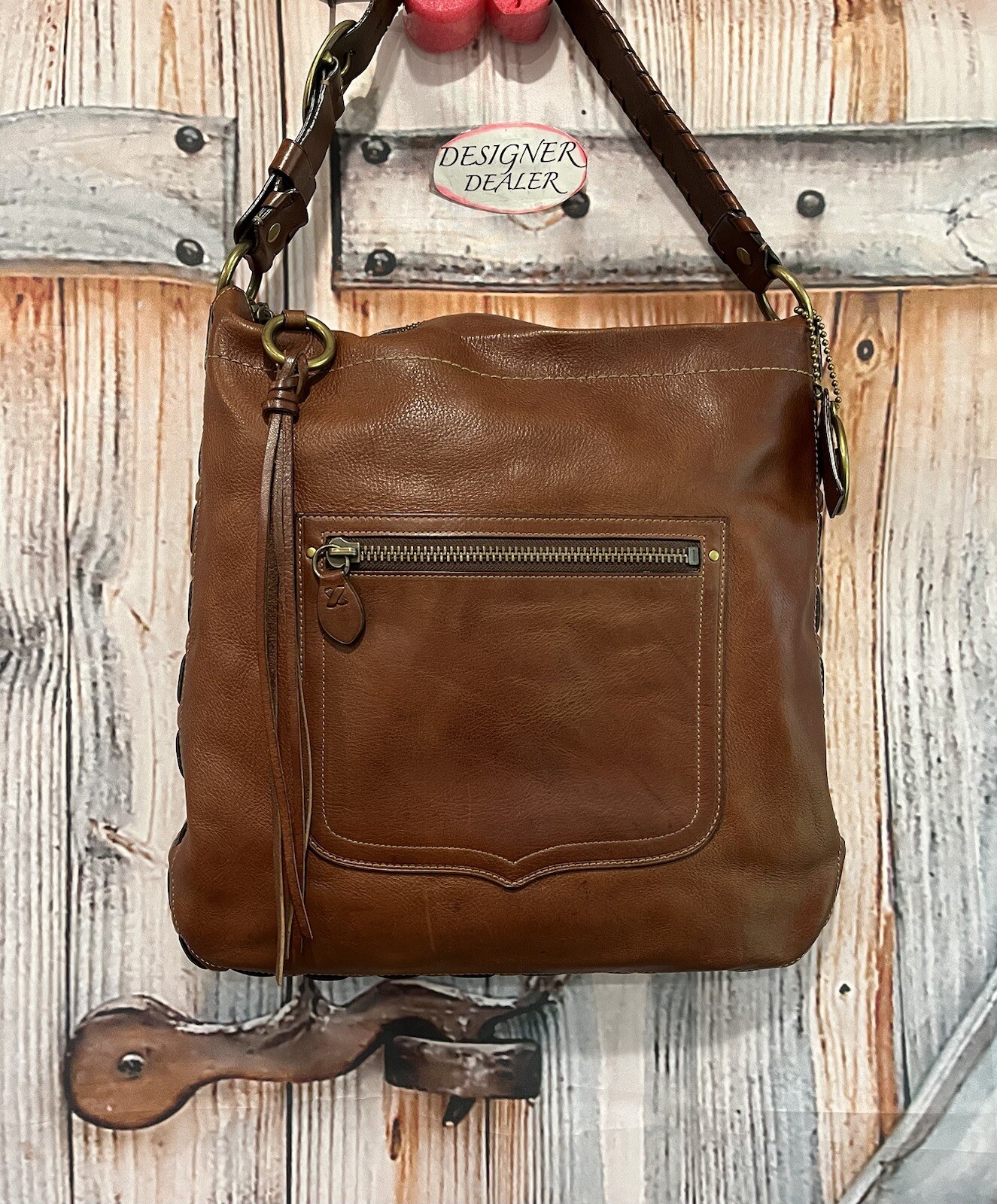 Authentic COACH Legacy Thompson Brown Leather Hobo Sh… - Gem