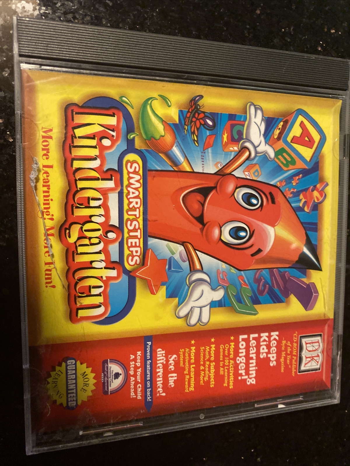 DK - Smart Steps Kindergarten Pc Mac Cd Rom Vtg Complete Learning ...