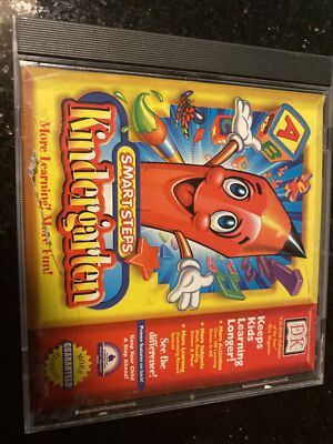 DK - Smart Steps Kindergarten Pc Mac Cd Rom Vtg Complete Learning ...