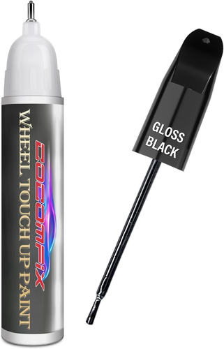 Gloss Black Rim Touch Up Paint Car Rim Paint Pen. Black Wheel Rims ...