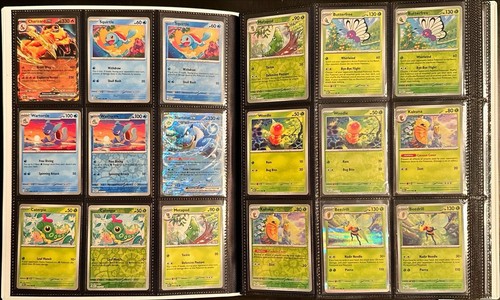 Pokemon S&V 151 Complete Master Base Set + promos + poster in binder ...
