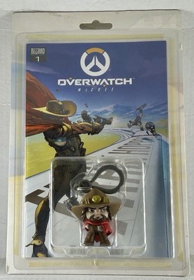Overwatch McCree #1 Comic Book & Action Figure Backpack Hanger NEW | eBay