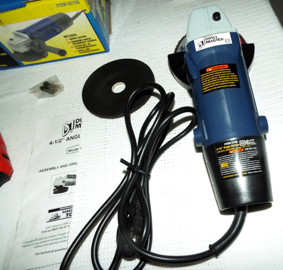 MIXED LOT OF VARIOUS TOOLS ANGLE GRINDER, ROUTER SPEED CONTROL, CEN-TEC ...