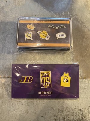 Lot of Los Angeles Lakers Pins Jerry Buss Lebron James NBA Basketball ...