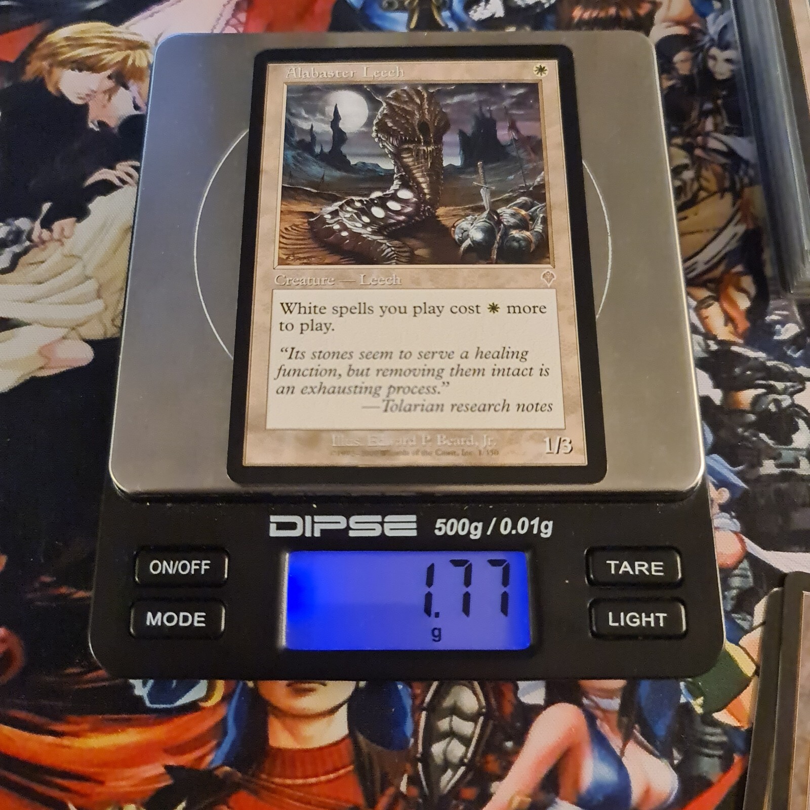 Alabaster Leech Invasion 01 /350 Nm Magic the Gathering Mtg Card Karte ...