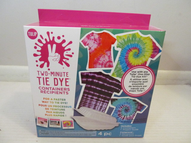Tulip Two-Minute Tie-Dye 3 Containers for Use with One-Step Kits | eBay