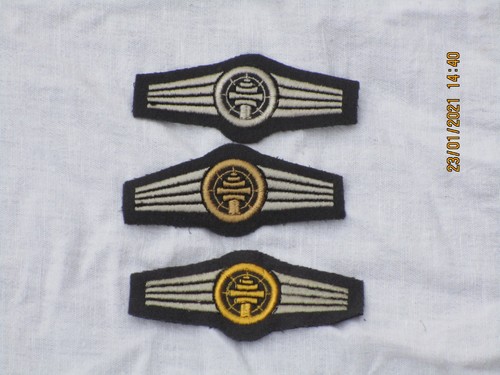 Bw Activity Badge: Air Traffic Control Personnel, Fabric, 3 Piece Set ...