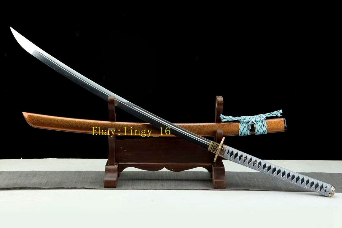 Razor Sharp Nodachi Katana Japanese Saber Long Sword Handle Battle T10 ...