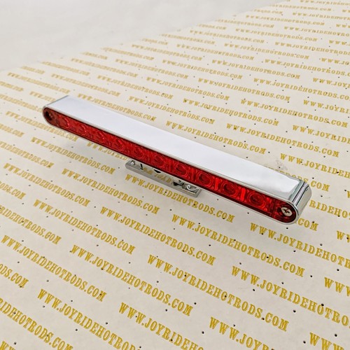 Hot Rod /Custom LED 3rd Brake Light- Hinged- 9"- Chrome | eBay