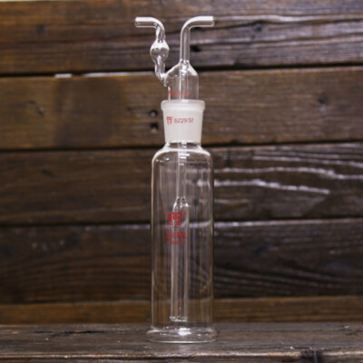 250ml Gas Washing Bottle,straight tube type gas Washing bottle,lab ...