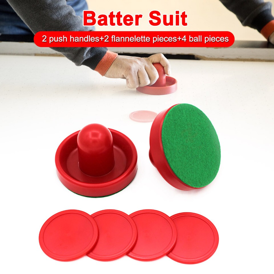 Goalies Round Pucks Felt Pusher Mallet Professional Adult Table Games ...