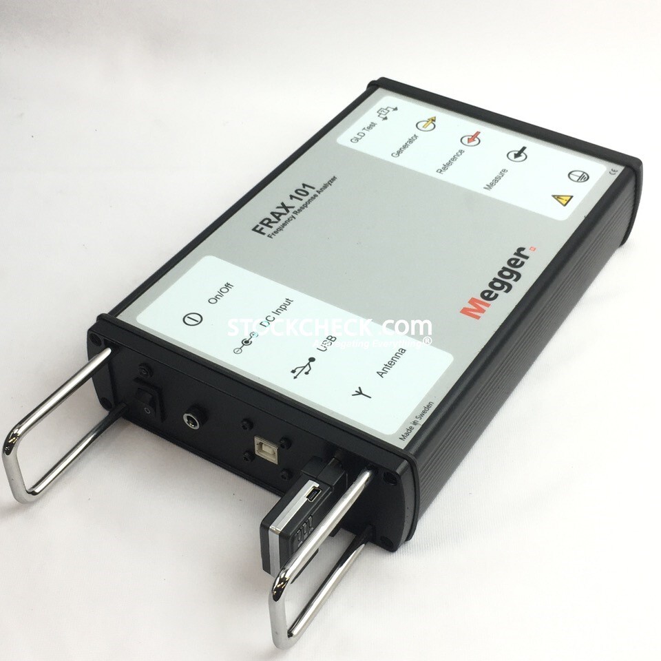 Brand New! Megger FRAX 101 Sweep Frequency Response Analyzer with 18m ...