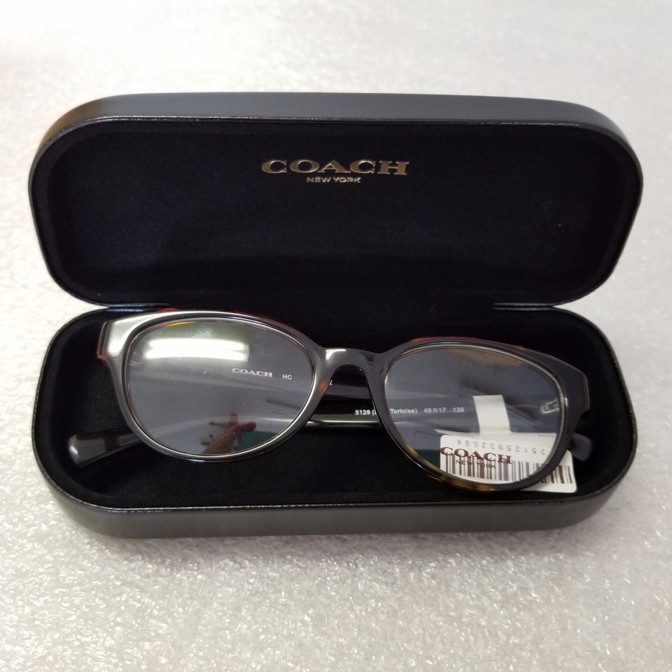 COACH 5120 DARK TORTOISE EYEGLASSES GLASSES FRAMES 49-17-135 HC6069 ...